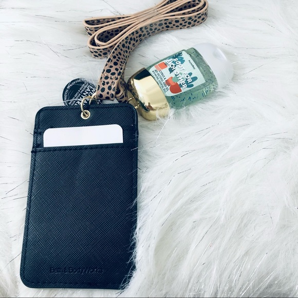 Bath & Body Works | Accessories | Bath Body Work Wearable Black Id Card ...